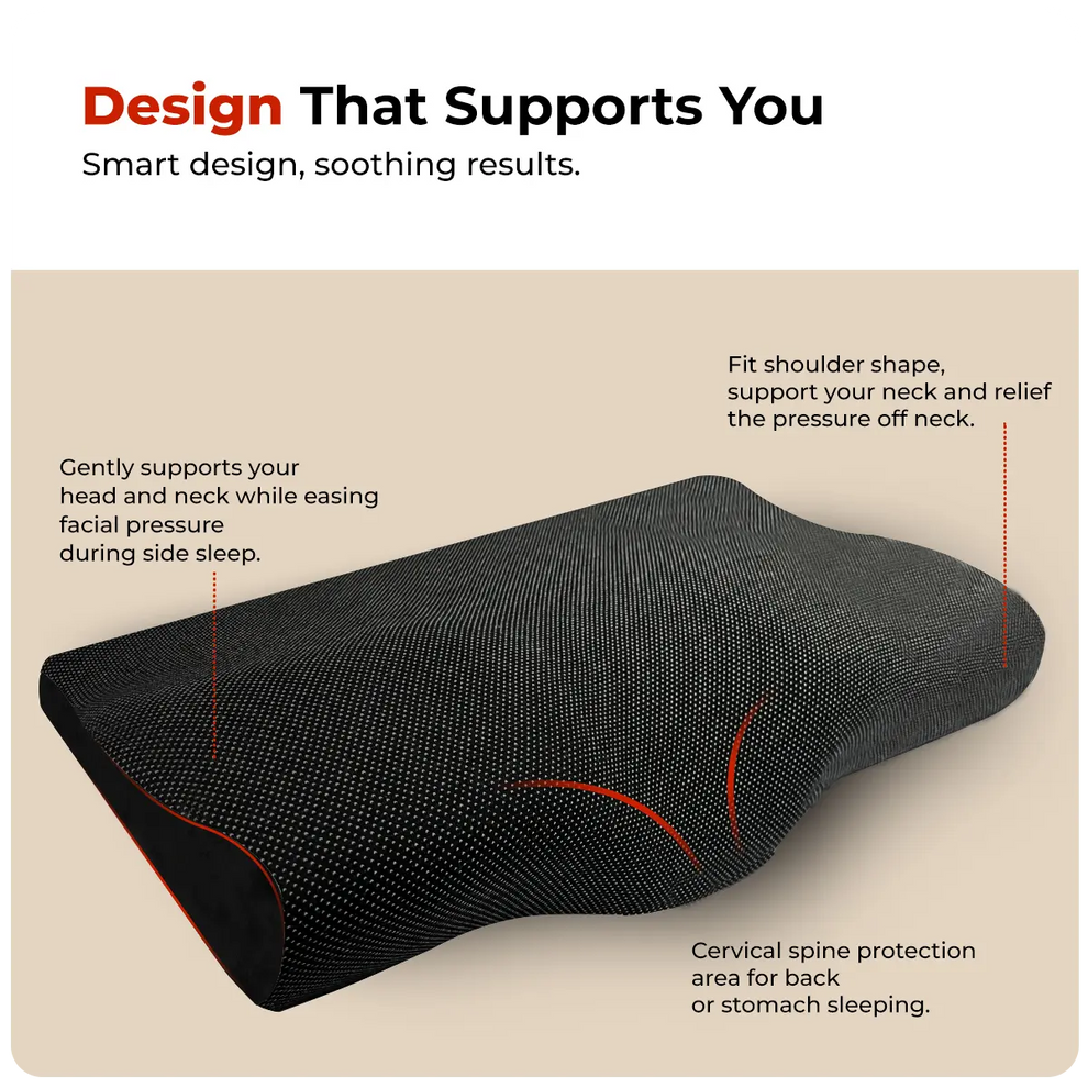 Ultimate Bed Pillow with AdvancedX Orthopedic Memory Foam - – Trajectory